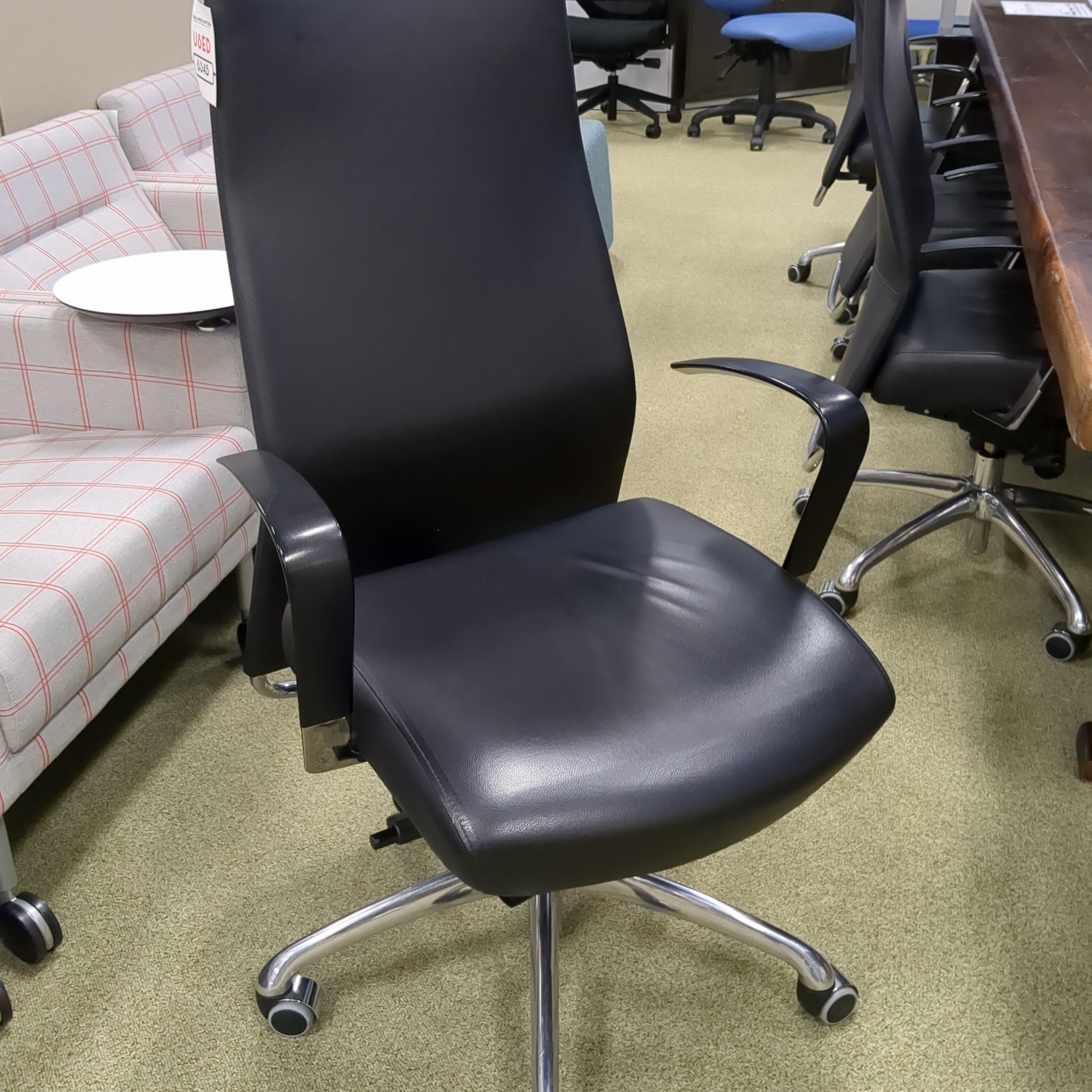 Used leather executive office chair store