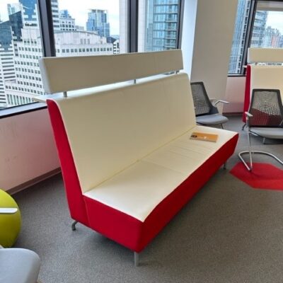 Arcadia Couch & Couch With Bar Top Table